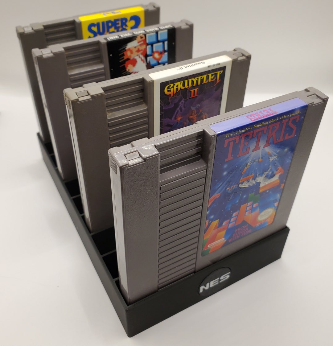 Nintendo NES Cartridge Holder Storage Tray With 10 Slots - Etsy