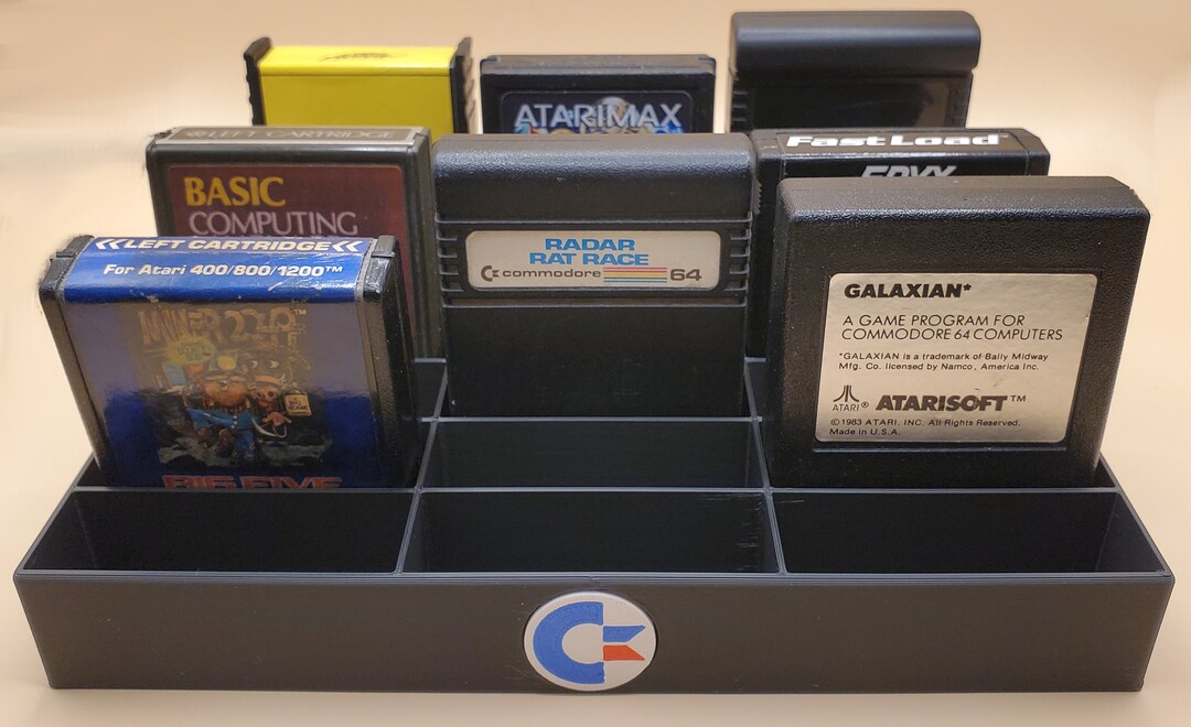 Commodore 64 Cartridge Holder Storage Tray 21 Slots - Etsy
