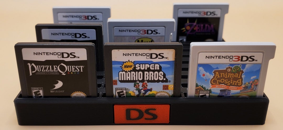 Nintendo DS / 3DS Game Cartridge Holder / Tray - Holds 30 Cartridges - Etsy