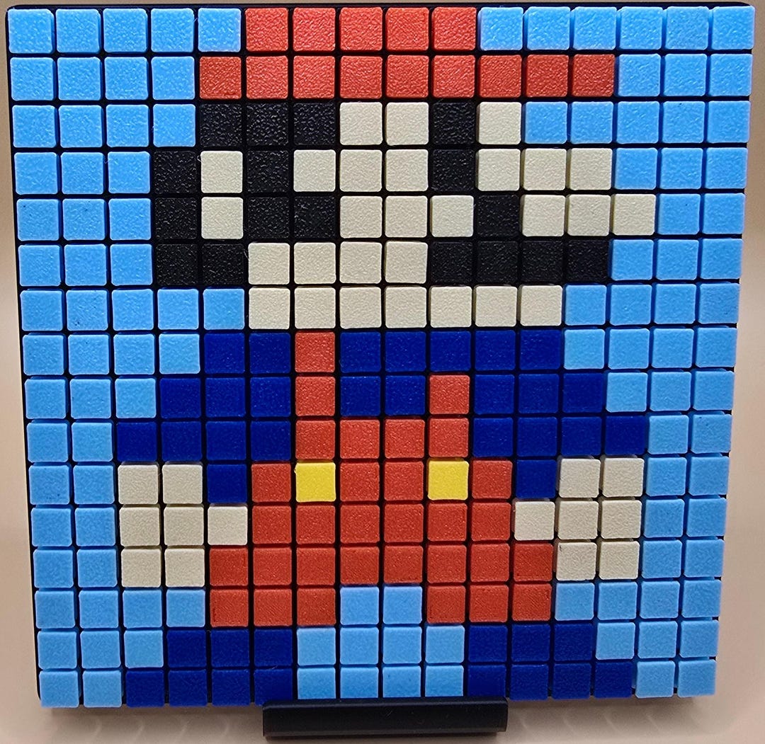 Retro Pixel Art Puzzles Great for Kids and Adults - Etsy