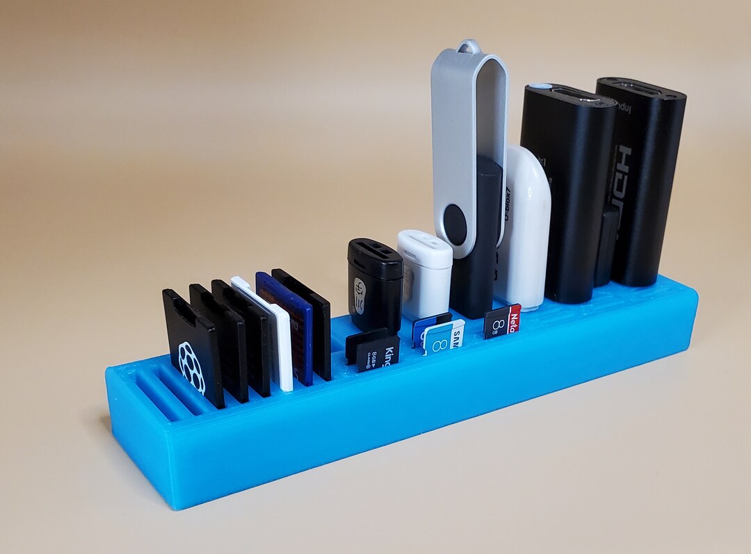 Media Deck Organizer for USB/SD and Micro SD Cards - Etsy
