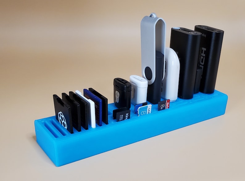 Media Deck Organizer for USB/SD and Micro SD Cards - Etsy