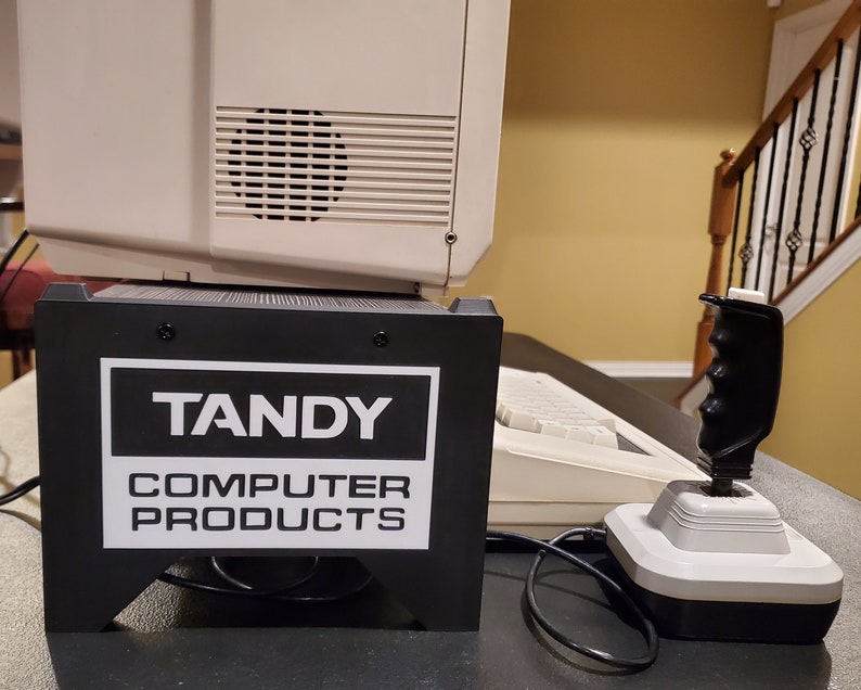 Retro Computer Monitor Stand /display Shelf With Logo. Commodore, Atari ...