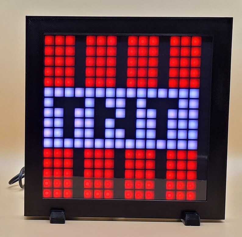 LED Matrix W/ Frame Includes Over 200 Images and Animations - Etsy