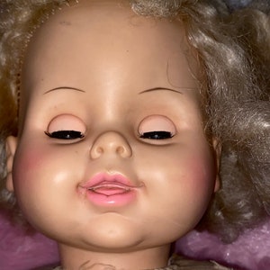1967 Horsman 17” “7 15 EYE Baby Tweaks With Working Squeaker Vinyl and ...