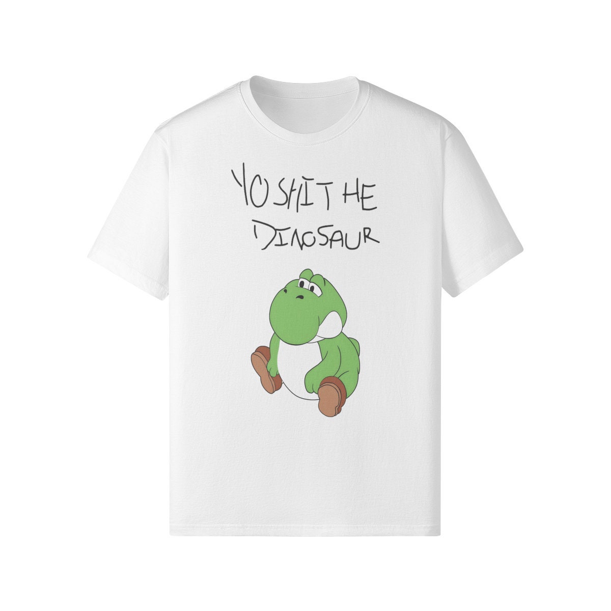 Yo-shit-he-dinosaur Shirt - Etsy