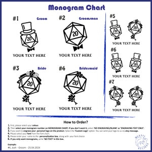 Personalized Groomsman Dnd Dice Box, Dnd Wedding Gift, Monogrammed Best ...