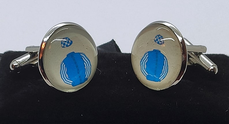 Bespoke Cufflinks Jockey Horse Racing Colours - Etsy
