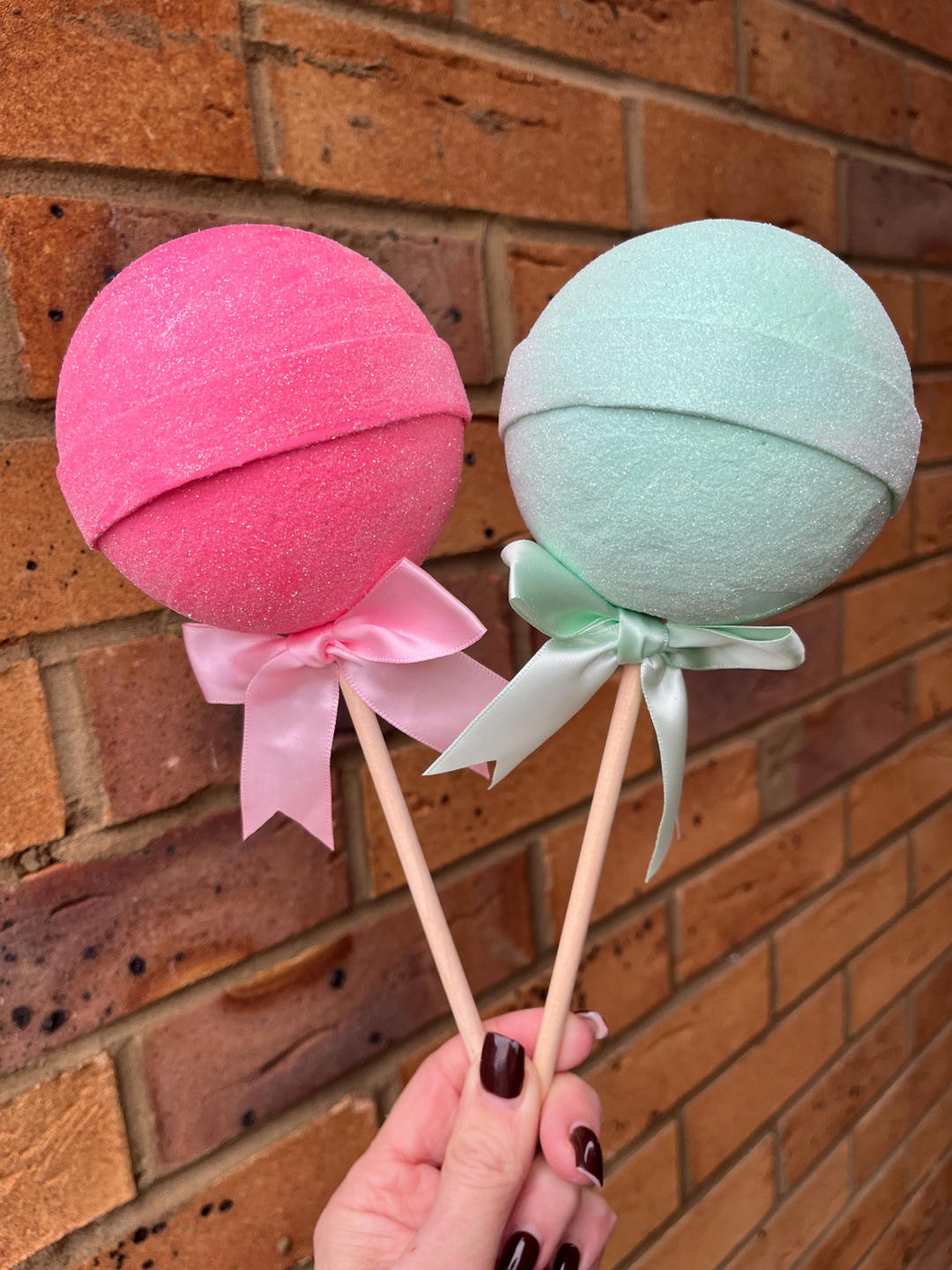 Large Lollipop Fake Lolly Candy Land Christmas Tree Candy Big Lollipop ...