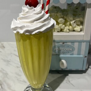 Fake Artificial Milkshake | Food Prop | Photo Shoot | Diner Milkshake ...