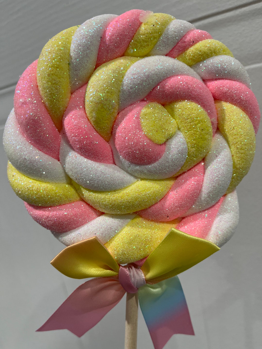 Candy Land Lollipop Fake Giant Artificial Lollipop Tiered - Etsy