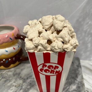 Tiered Tray Decor Whimsical Popcorn Fake Popcorn Movie Night Popcorn ...