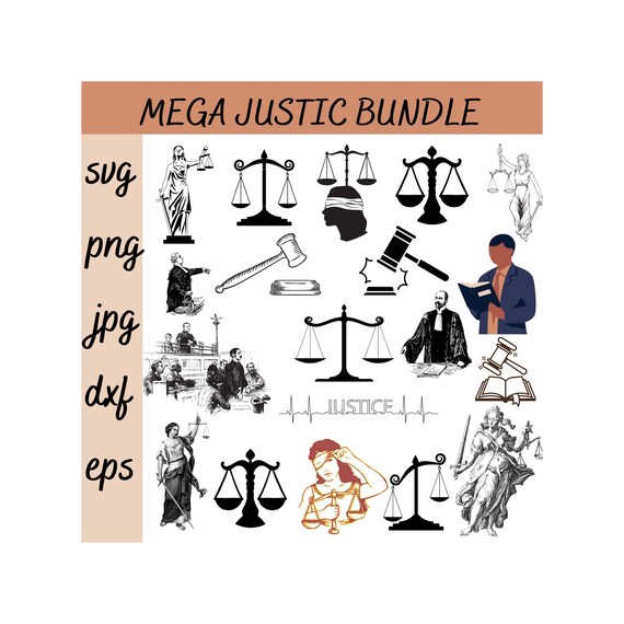 Statue of Justice / Justice Svg / Lady Justice Svg / Tribunal - Etsy