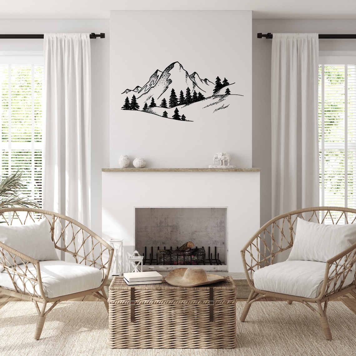 Mountain Svg Bundle / Mountain Svg / Forest Svg / Digital Download - Etsy