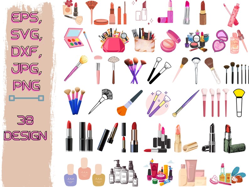 Makeup Svg Makeup Quote Svg Makeup Eyelash Svg Makeup Svg - Etsy