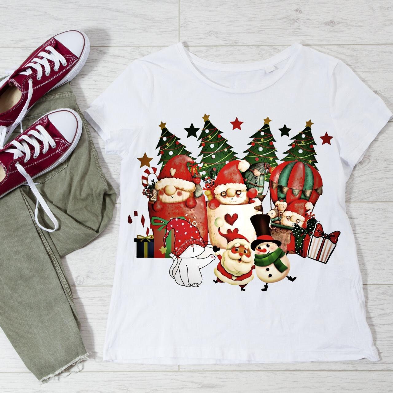 Christmas Svg Bundle / Senta Svg /senta Png Christmas Tree Png - Etsy