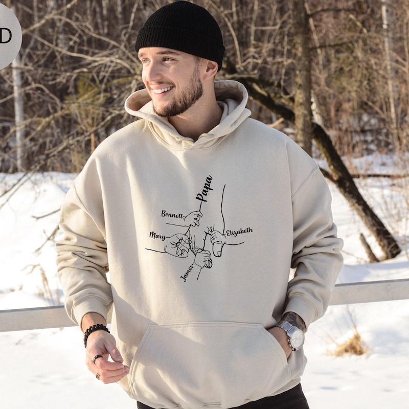 Personalized Papi Hoodie - Etsy
