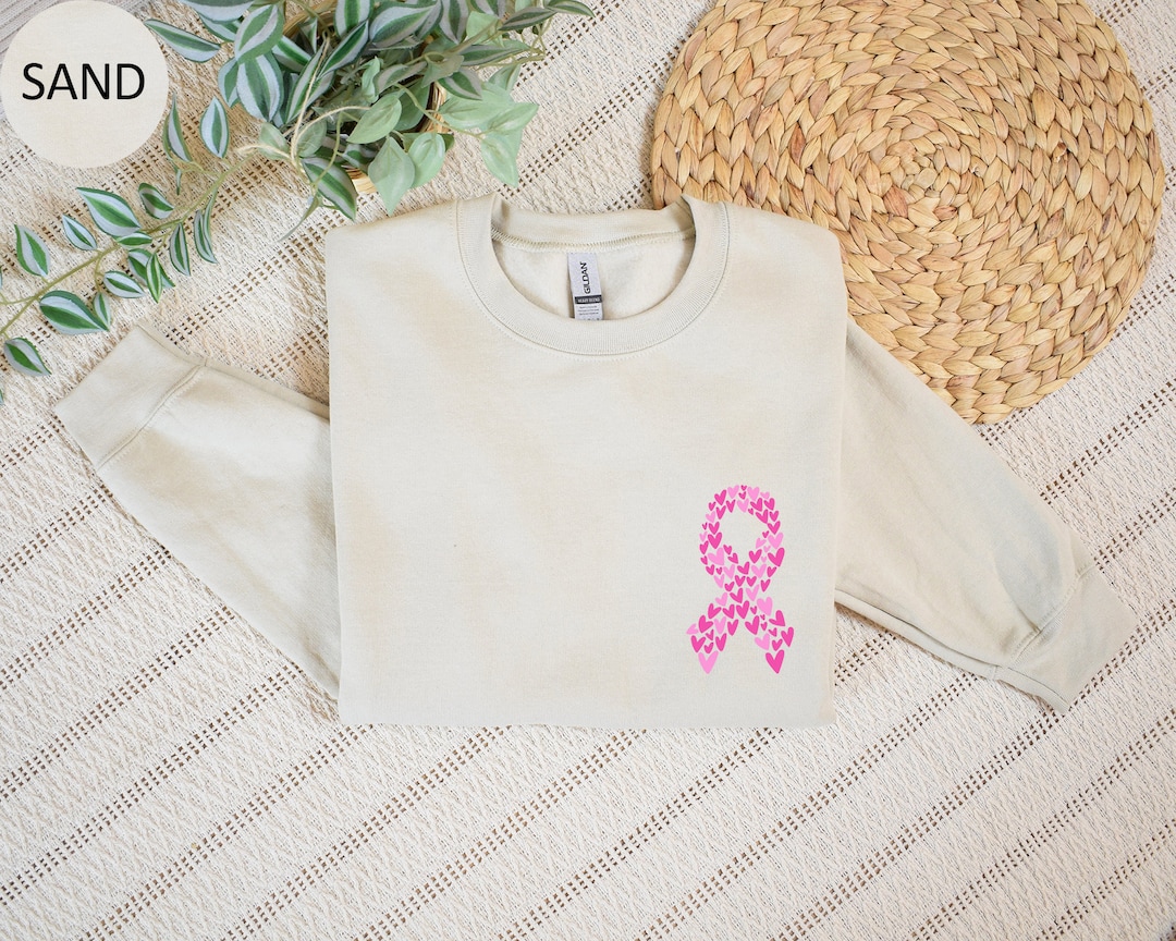 Breast Cancer Sweatshirt Breast Cancer Gifts Breast Cancer Awareness ...