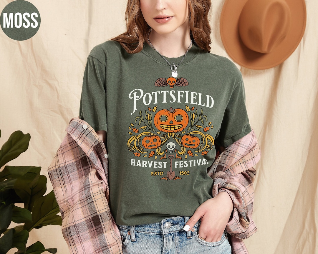 Pottsfield Harvest Festival Shirt Gift for Autumn Harvest - Etsy