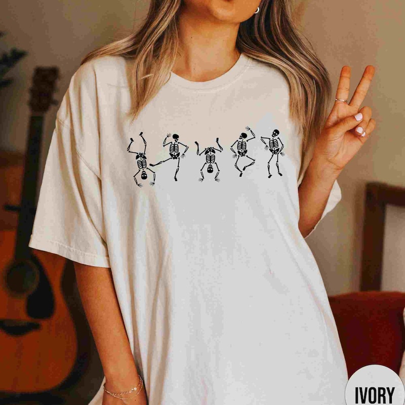 Skeleton Tee - Etsy