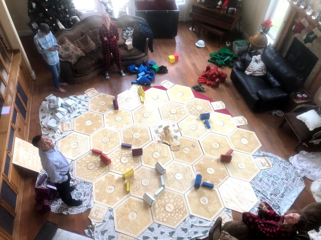 Giant Settlers Game Board, Custom / Personalized - Etsy