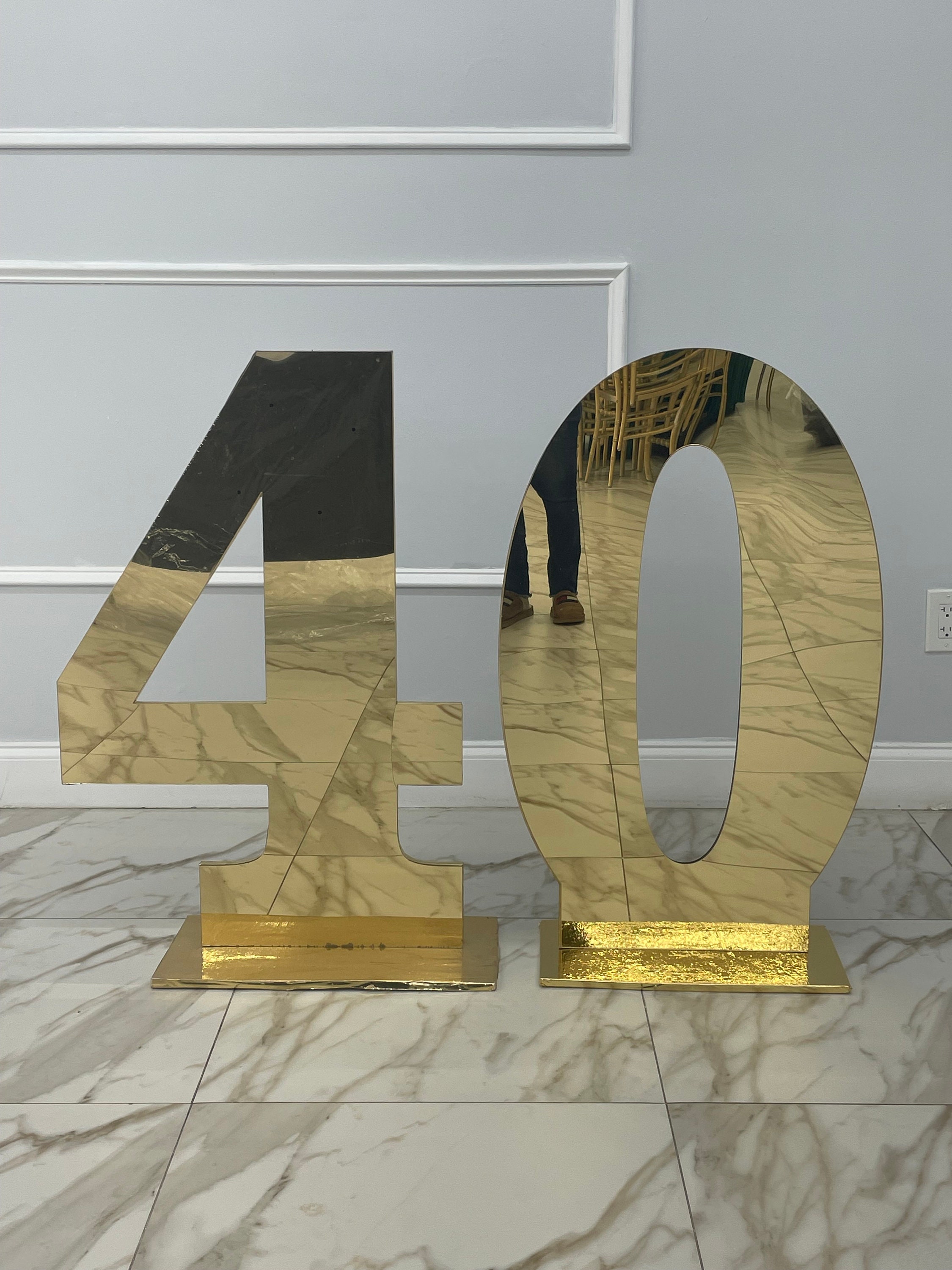 36” Acrylic Numbers - Etsy