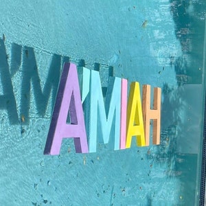 Foam Pool Letters - Etsy