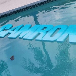 Foam Pool Letters - Etsy