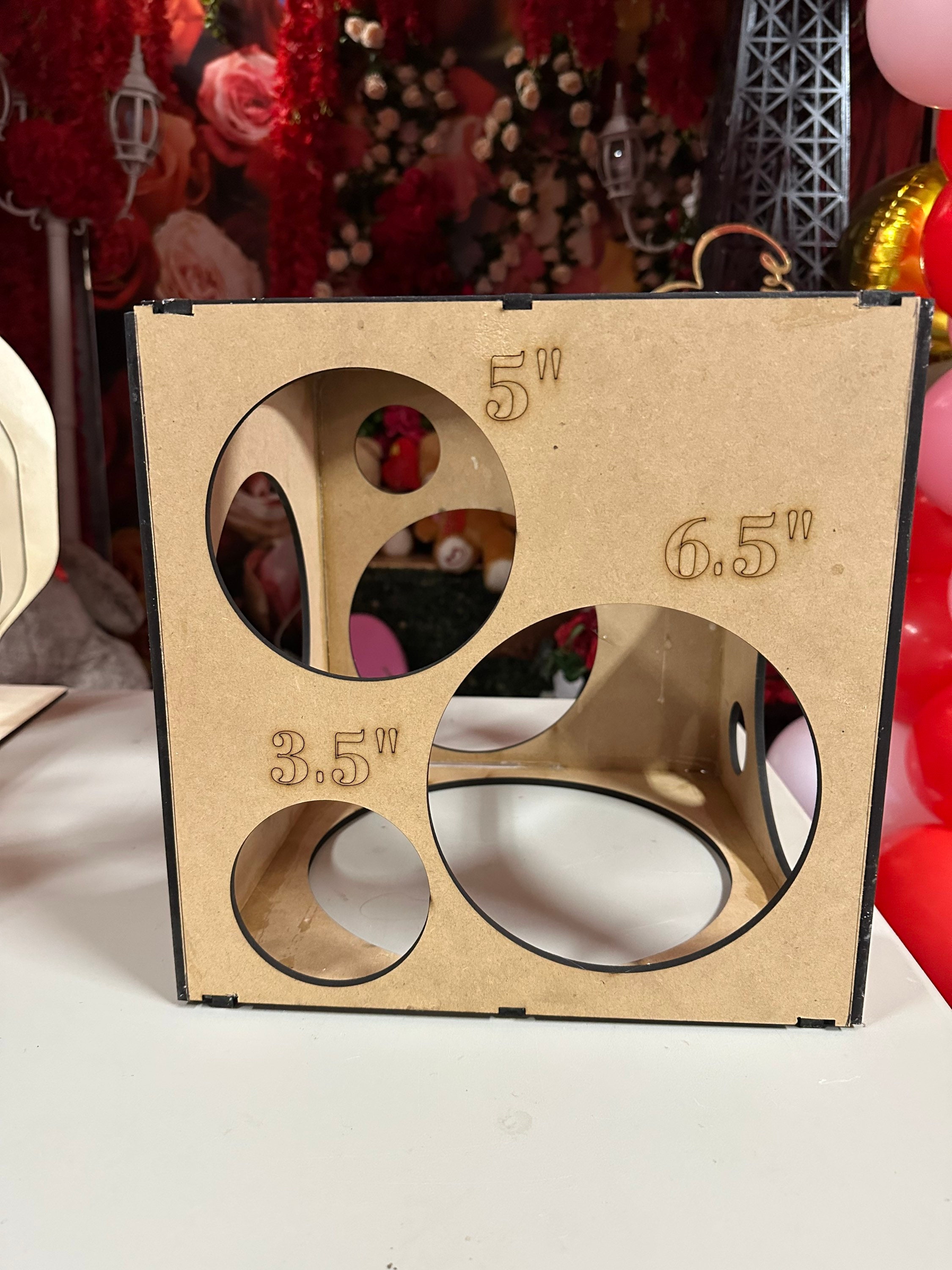 Balloon Sizer Box - Etsy