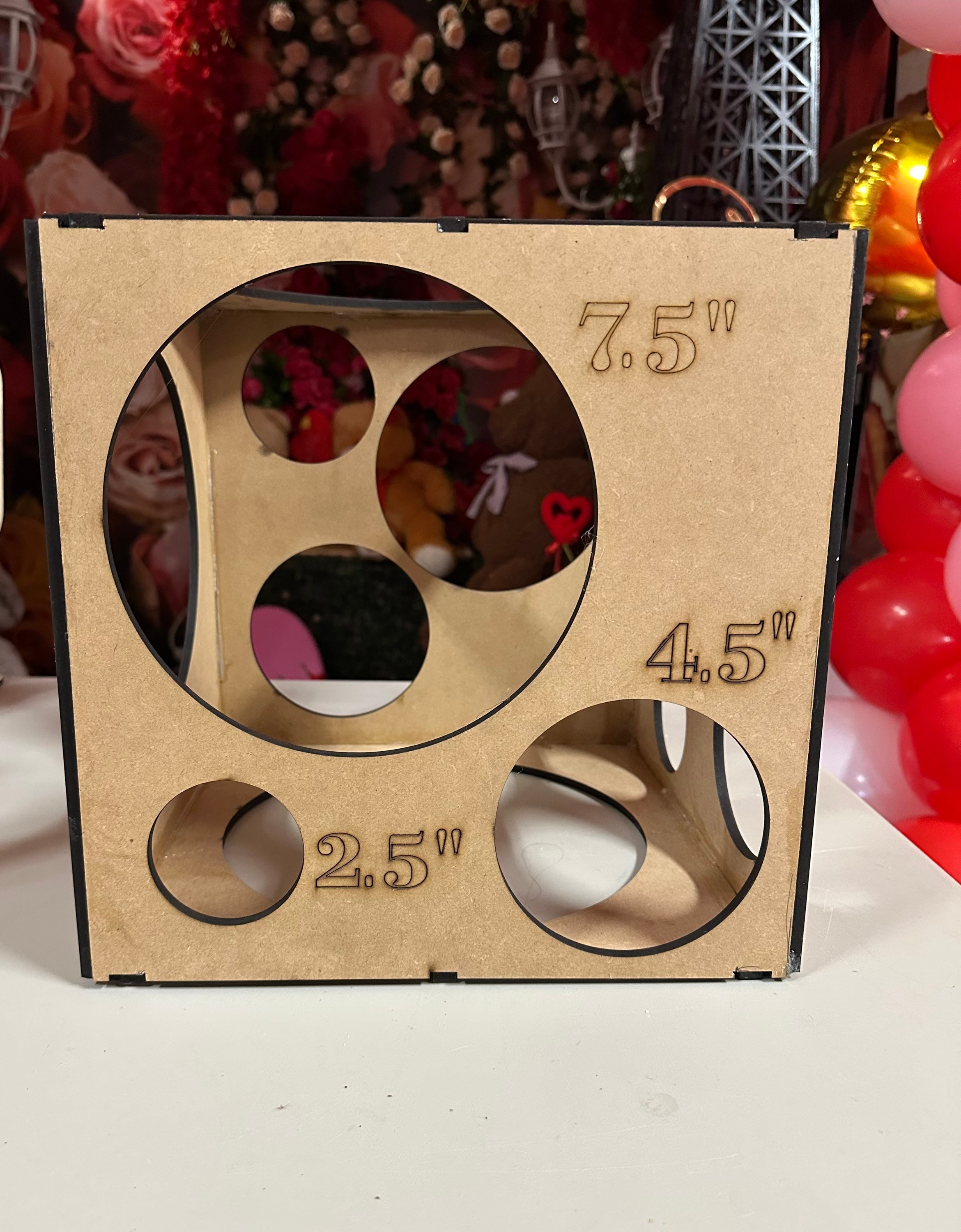 Balloon Sizer Box - Etsy