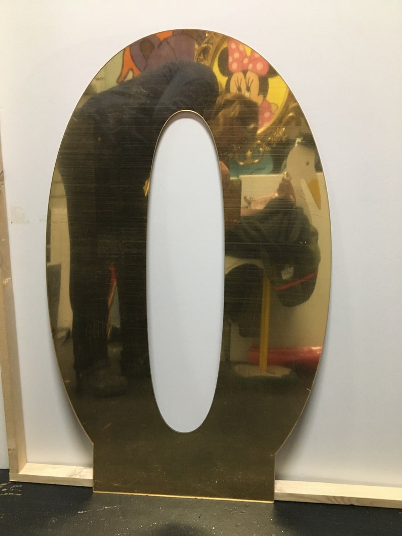 36” Acrylic Numbers - Etsy