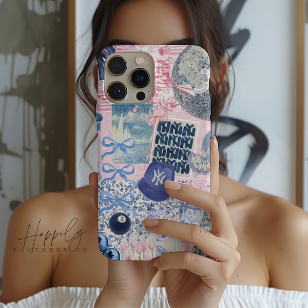 Preppy iPhone Case - Etsy