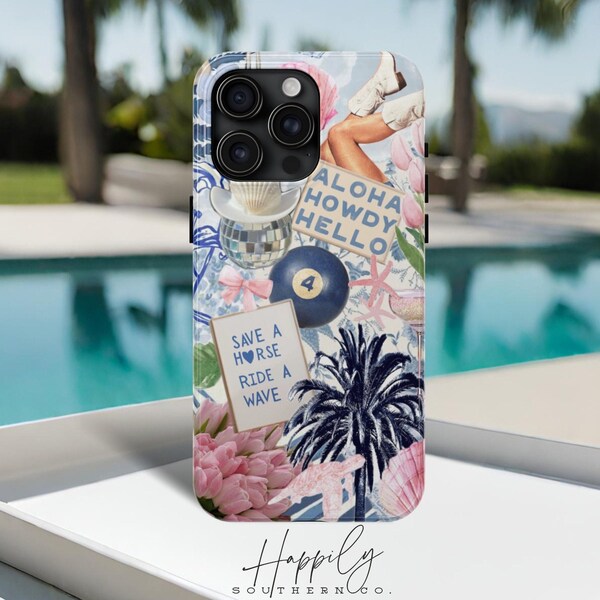 Coastal iPhone 15 Phone Case - Etsy