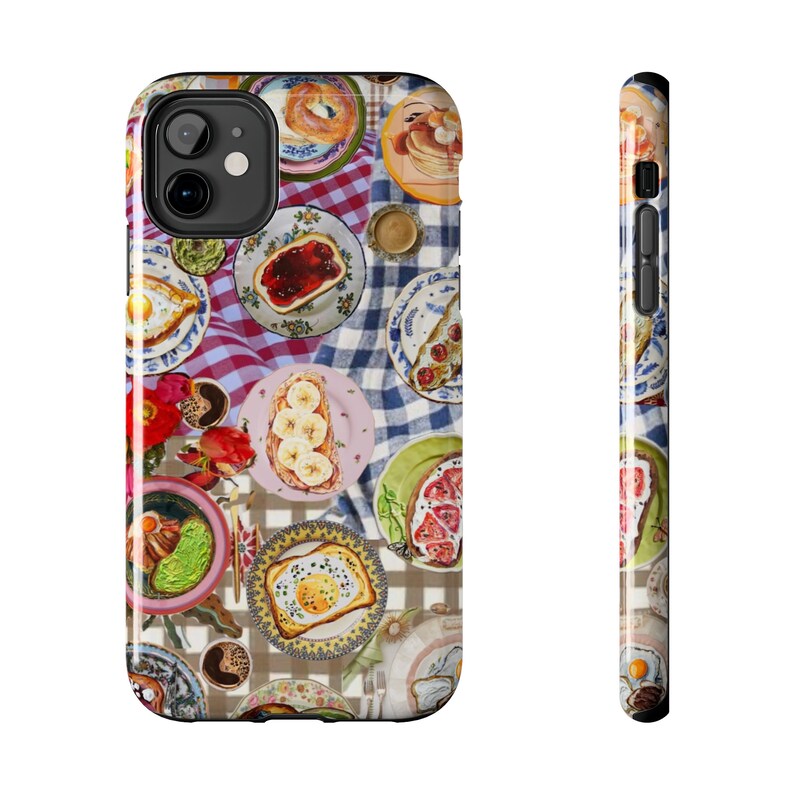 Picnic Table Collage Phone Case, Avocado Toast Phone Case, iPhone 15 14 ...
