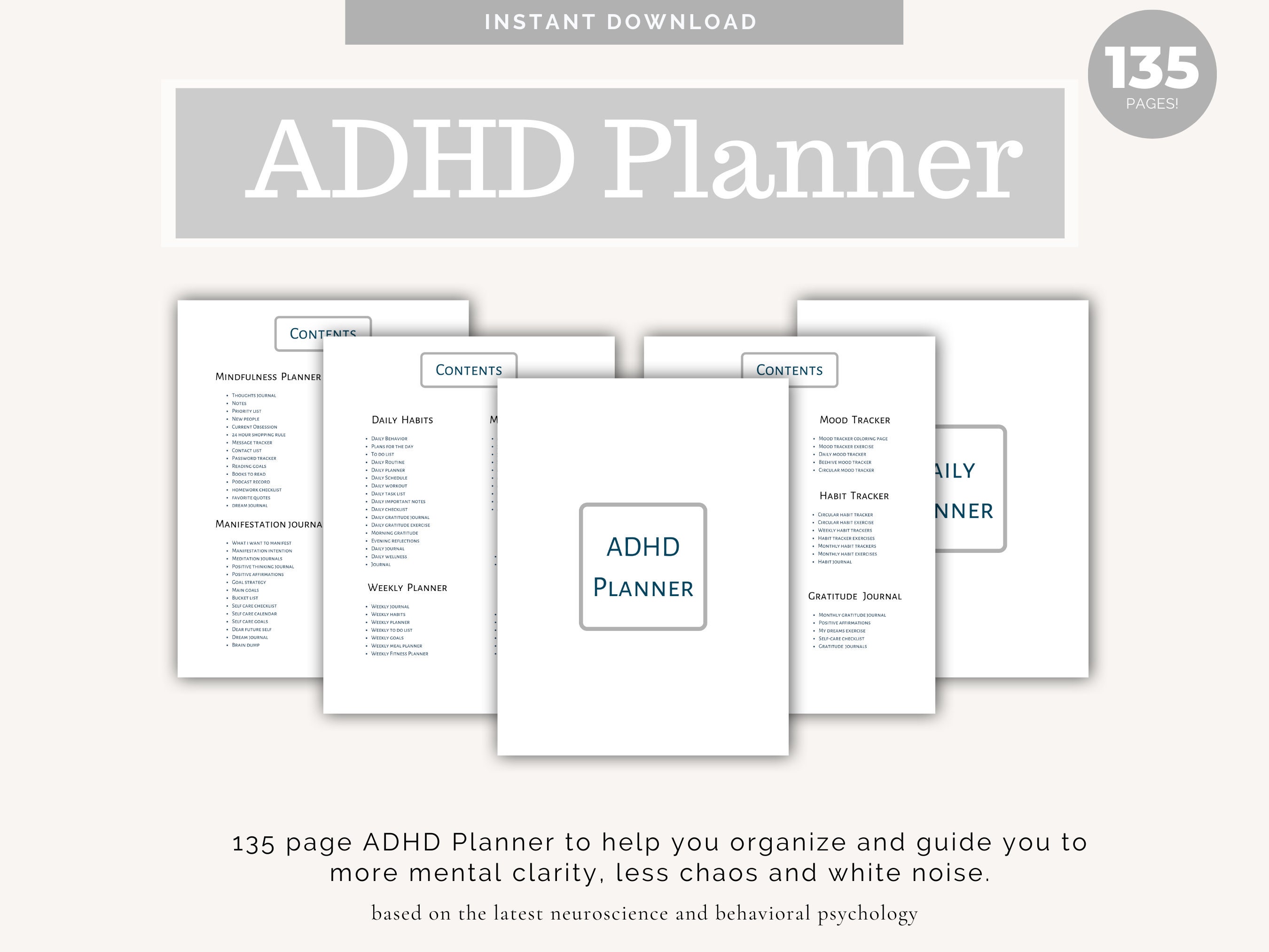 ADHD Planner, Adhd Goal Setting, Adhd Resources, Adhd Planner Adults ...