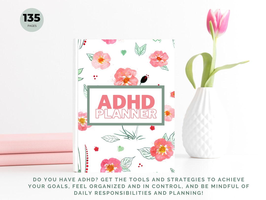 ADHD Planner, Adhd, Adhd Planner Printable, Adhd Journal, Adhd Digital ...
