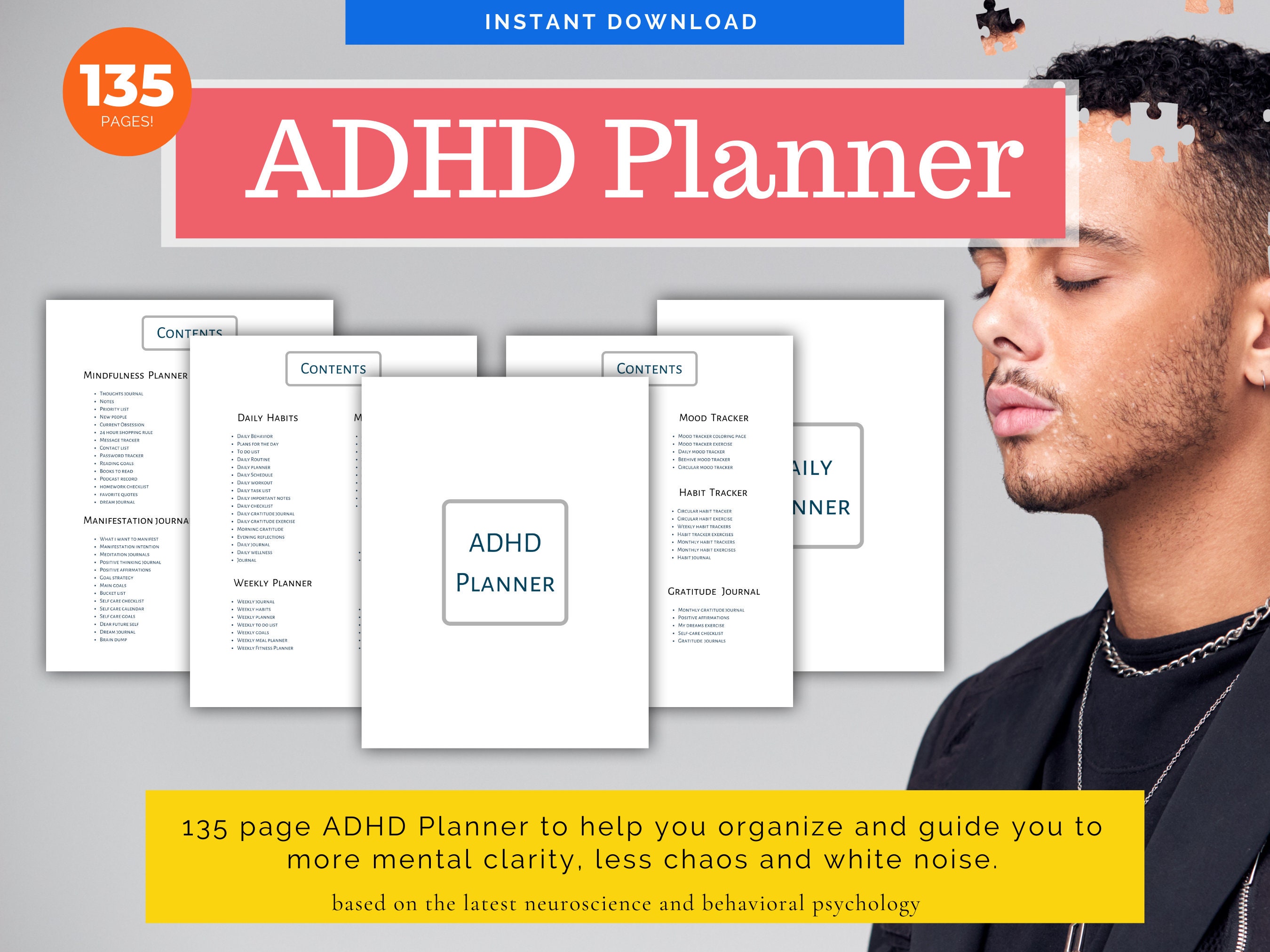 ADHD Planner, Adhd Goal Setting, Adhd Resources, Adhd Planner Adults ...