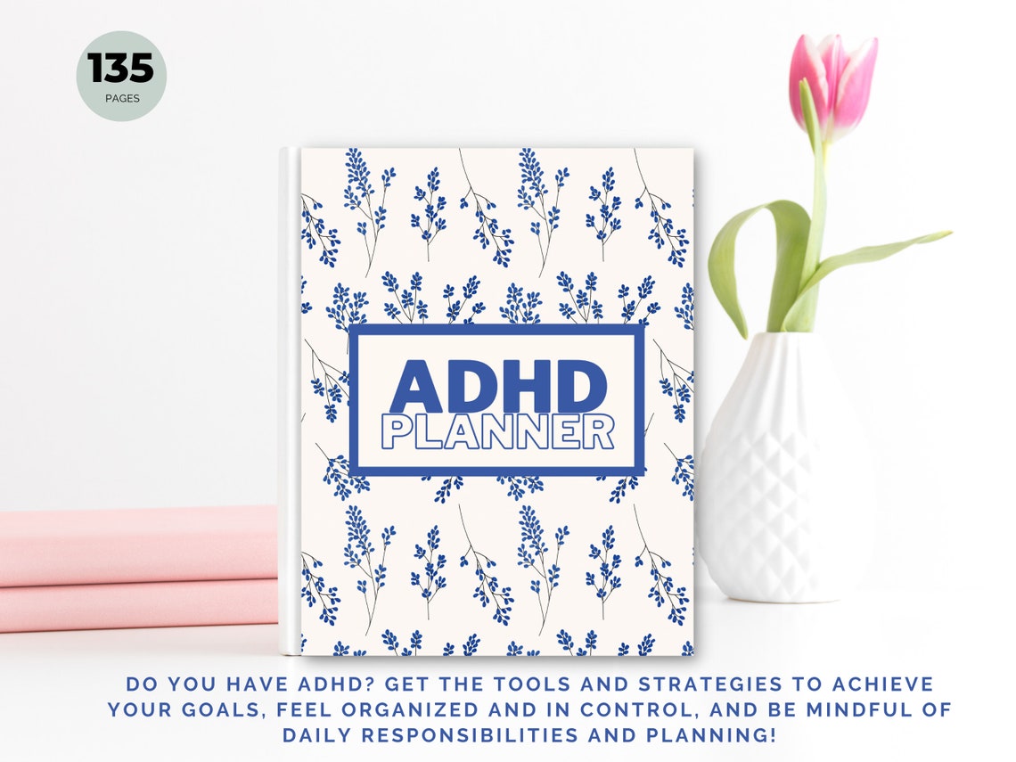ADHD Planner Adult, ADHD Planner Printable, ADHD Planner, Adhd School ...