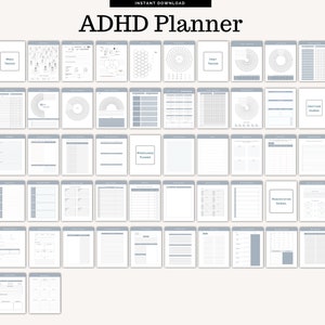ADHD Planner, Adhd Goal Setting, Adhd Resources, Adhd Planner Adults ...