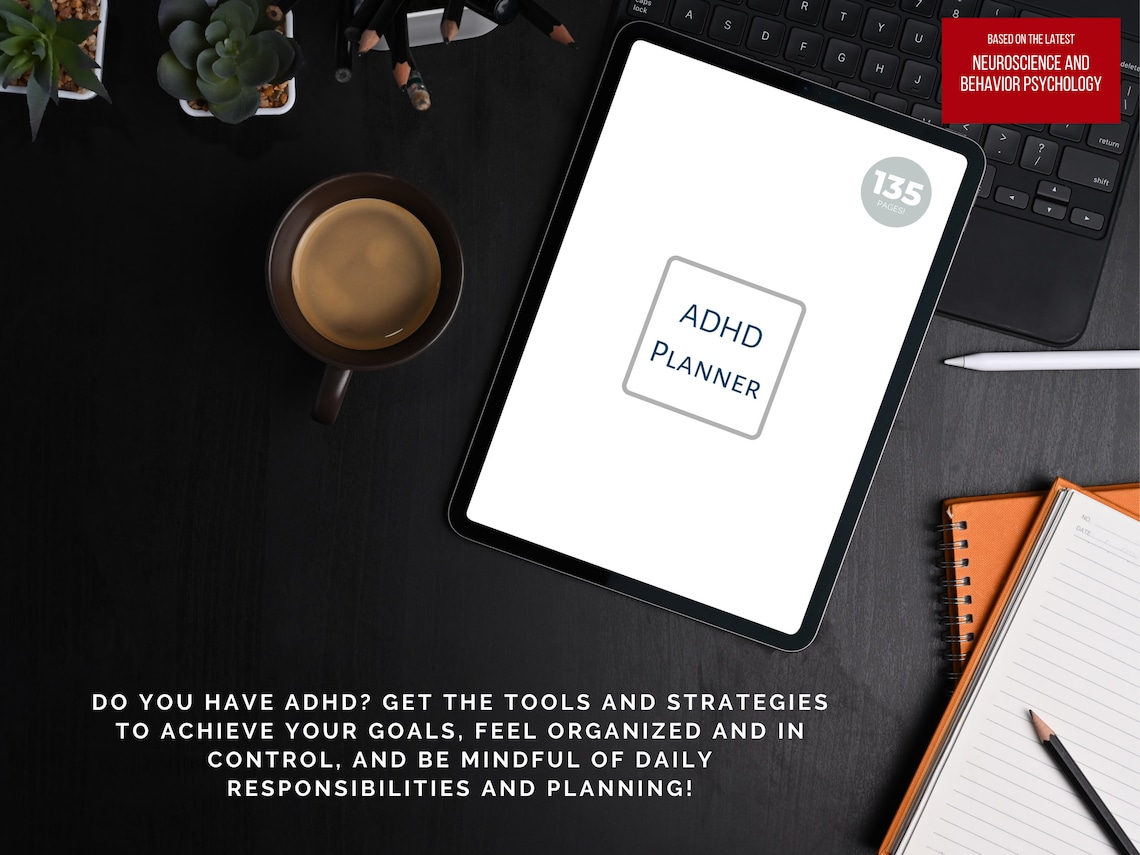 ADHD Planner, Adhd Goal Setting, Adhd Resources, Adhd Planner Adults ...