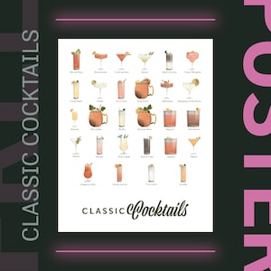Create Your Own Cocktails | Cocktails PNG Files | Digital Cocktail Kit ...