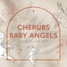 Cherubs Icons, Baby Angels Cliparts, SVGS Files, PNG Files - Etsy