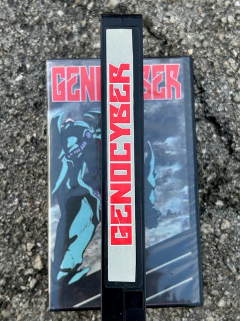 Genocyber Anime VHS Custom Cover OVA 90s - Etsy