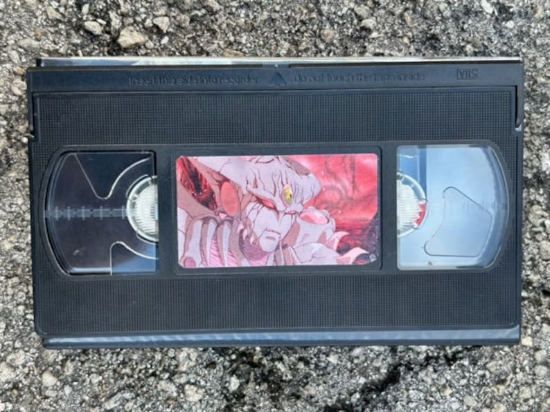 Genocyber Anime VHS Custom Cover OVA 90s - Etsy