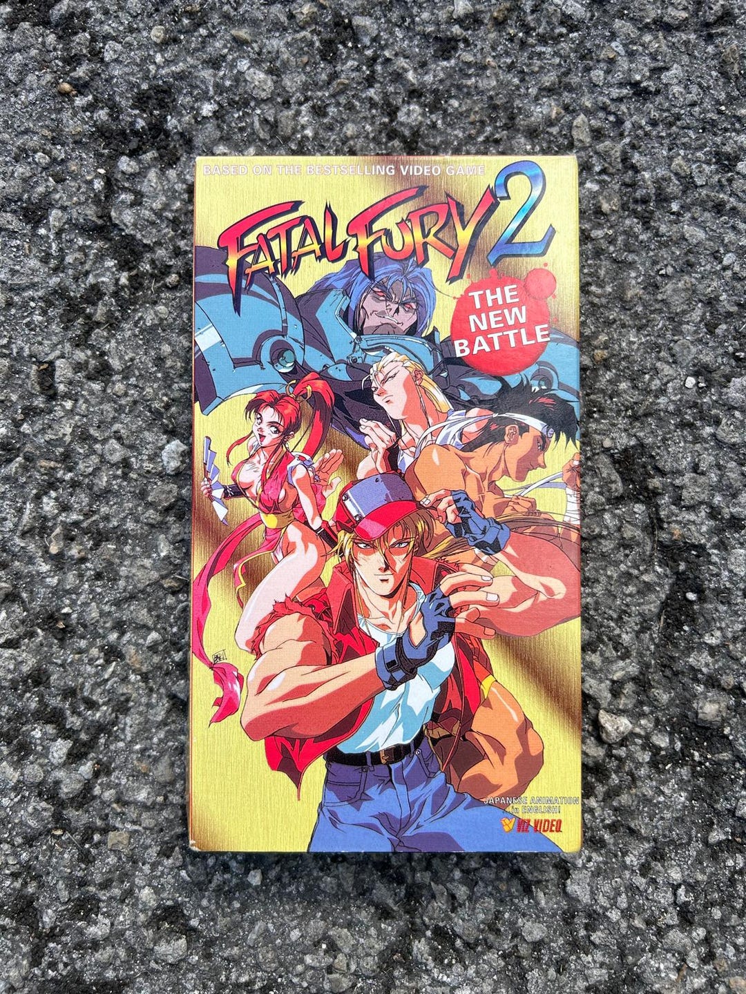 Fatal Fury 2: the New Battle Original Slip Cover VHS Custom Label - Etsy