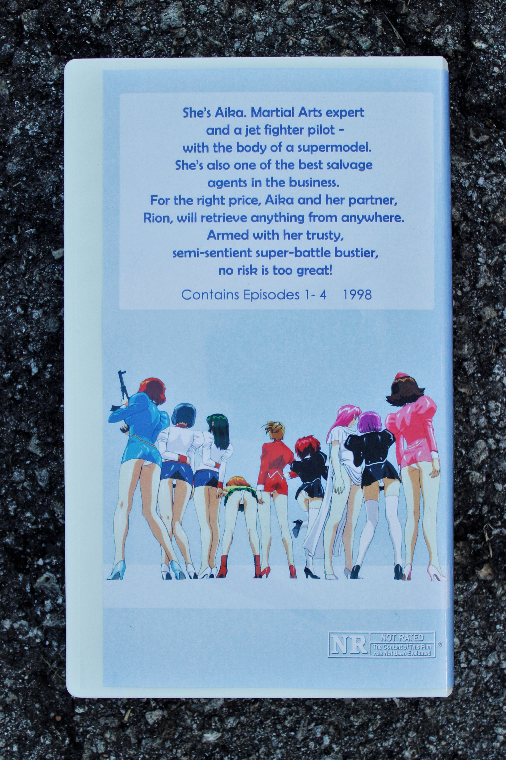 Agent Aika Anime VHS Custom Cover OVA 90s - Etsy