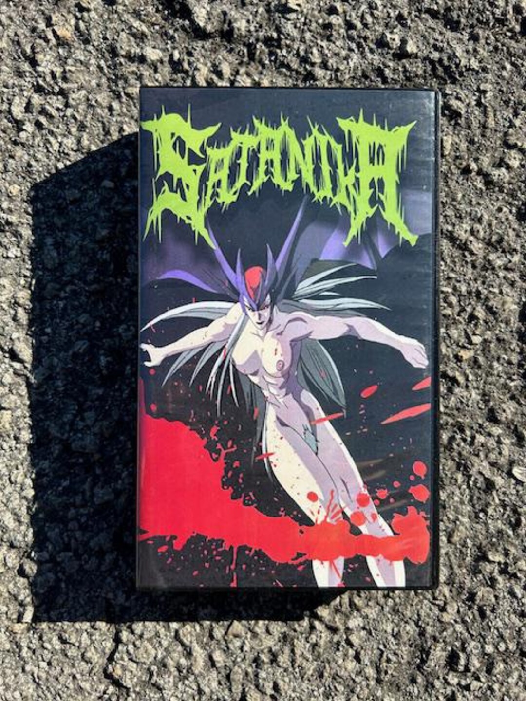 Satanika Anime VHS Custom Cover OVA 90s - Etsy