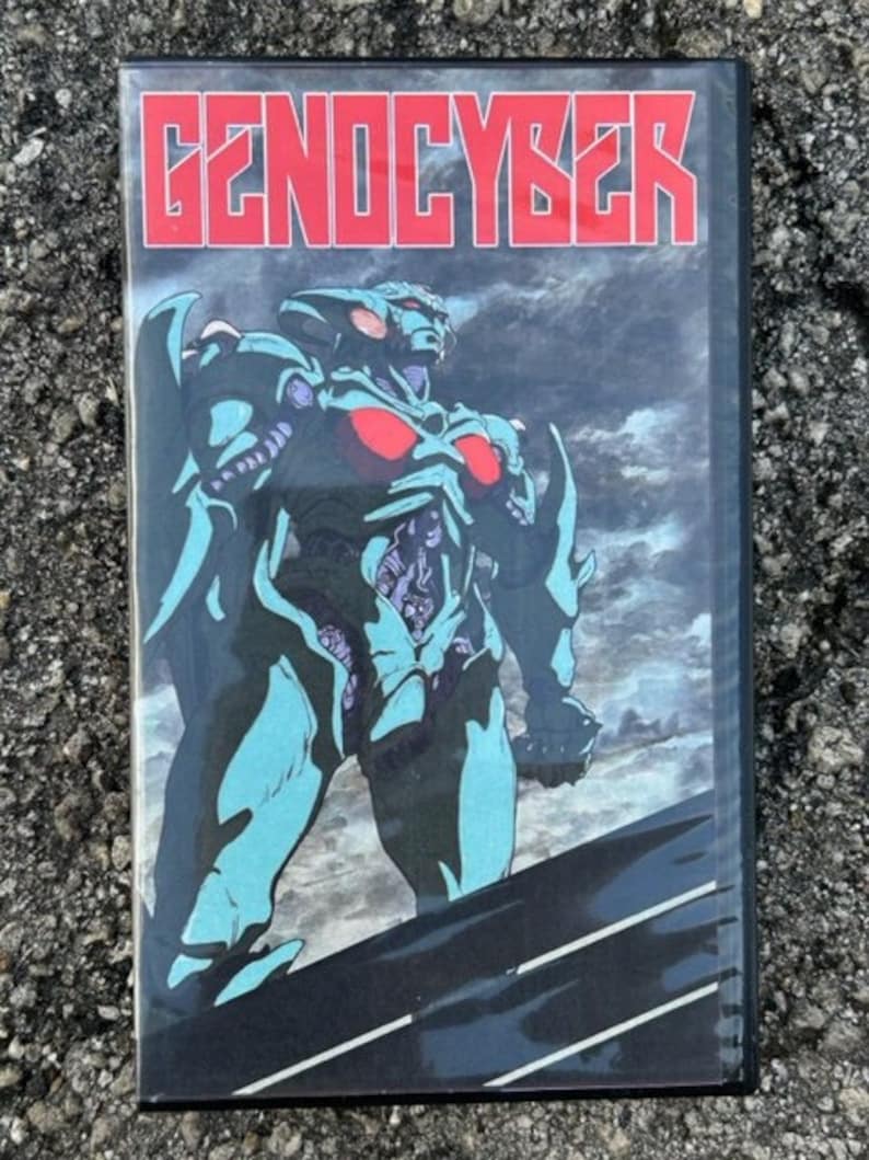 Genocyber Anime VHS Custom Cover OVA 90s - Etsy