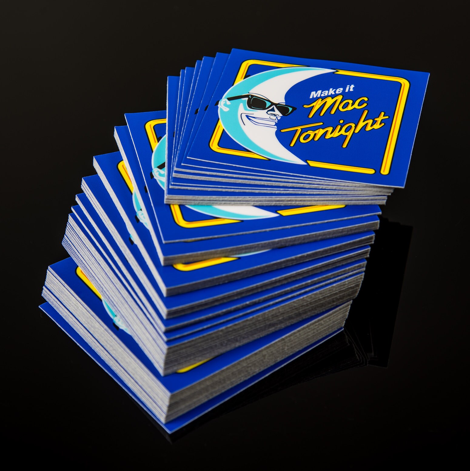 Mac Tonight Vinyl Sticker Pack of Four - Etsy