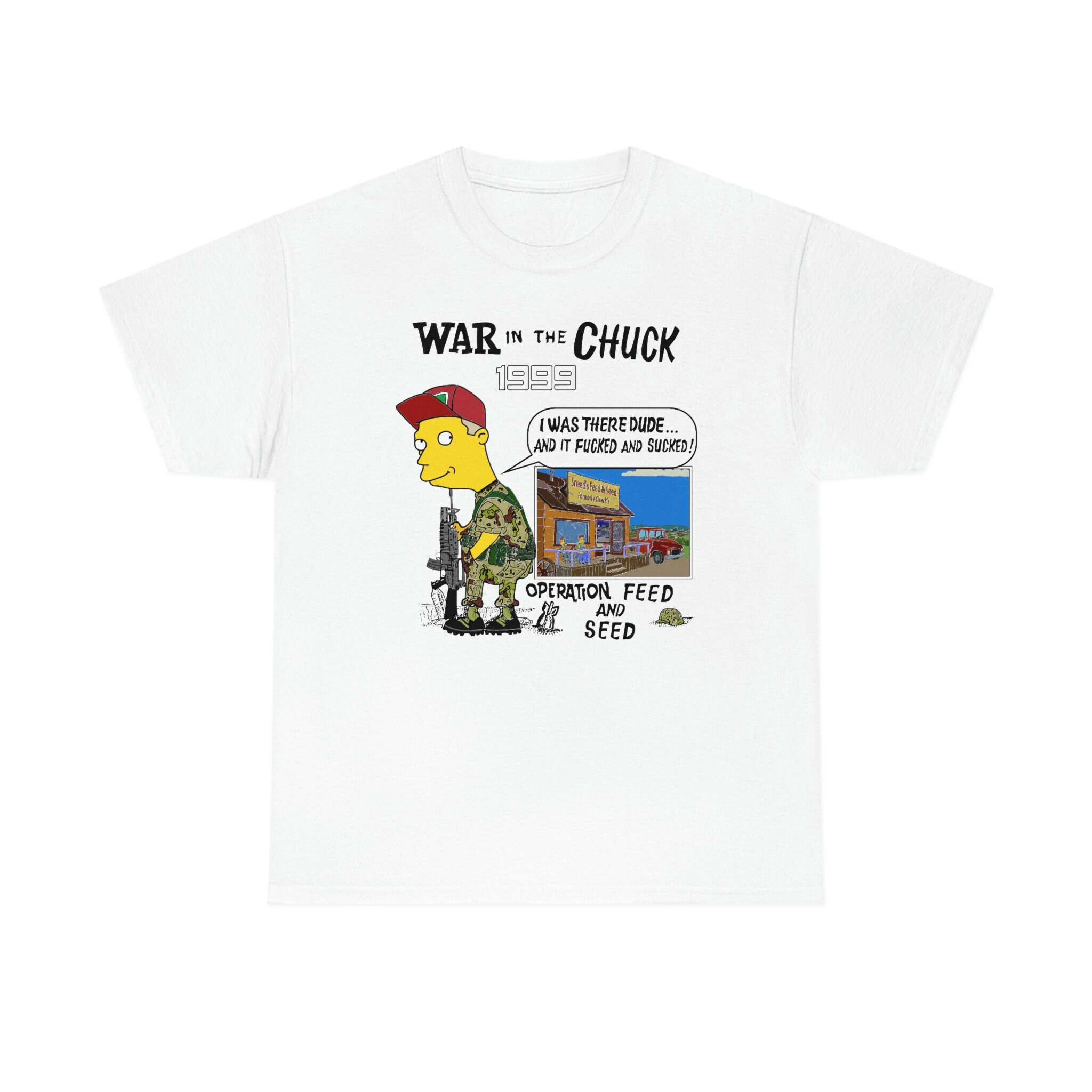 Sneed "war in the Chuck" Meme Parody Shirt (white or Grey) - Etsy